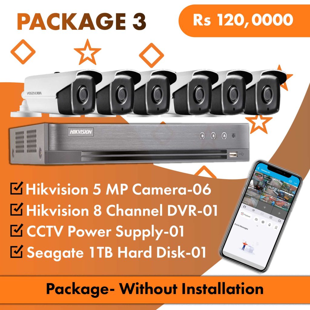 5MP Hikvision Camera Packages – For Home and Business